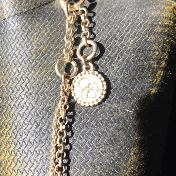 Jessica Simpson | Jewelry | Jessica Simpson Gold Flower Chain Necklace ...